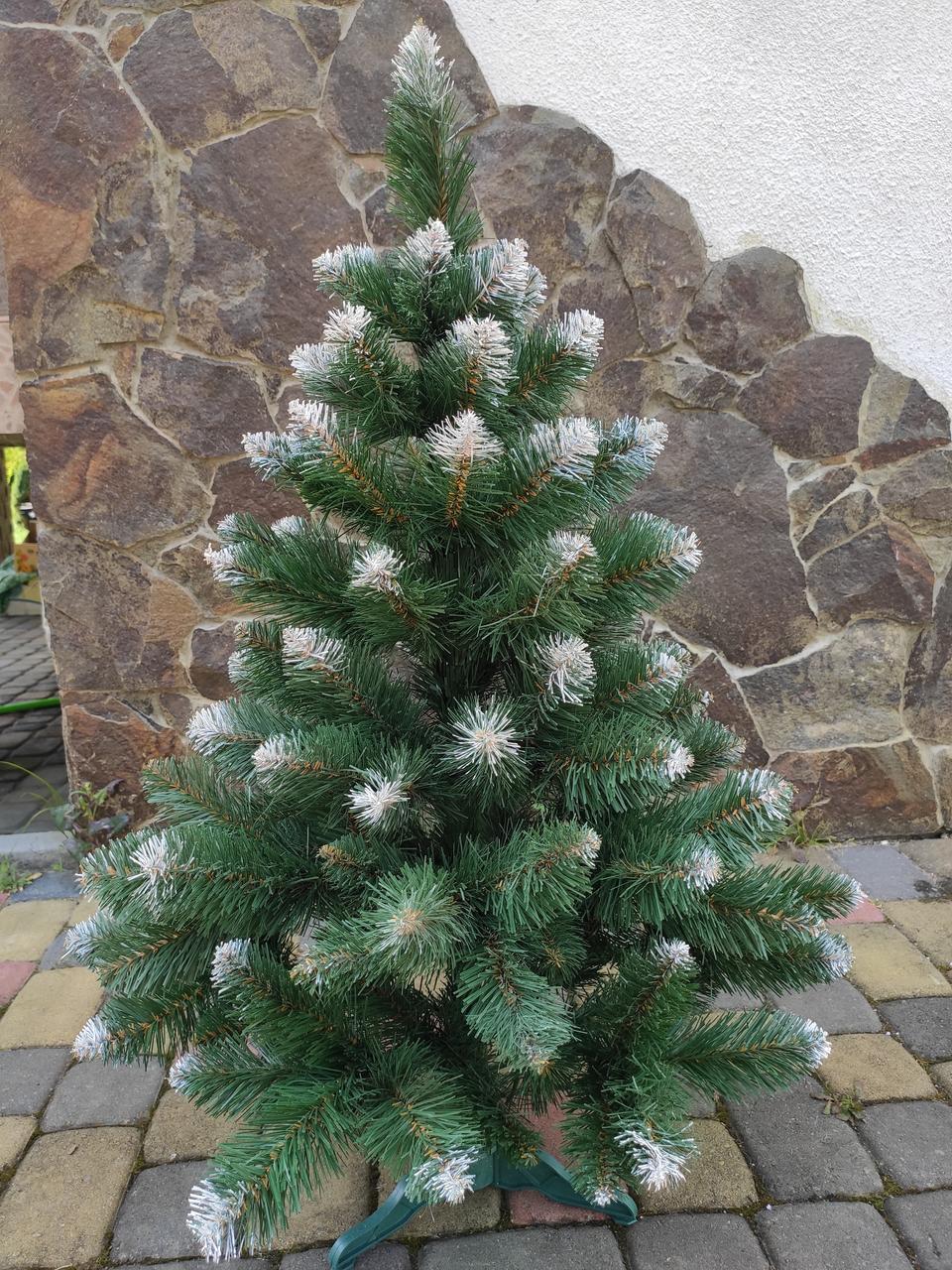 ᐉ Штучна ялинка Снігова Королева 1 5 м Зелений С К 150 • Краща ціна в Києві Україні • Купити