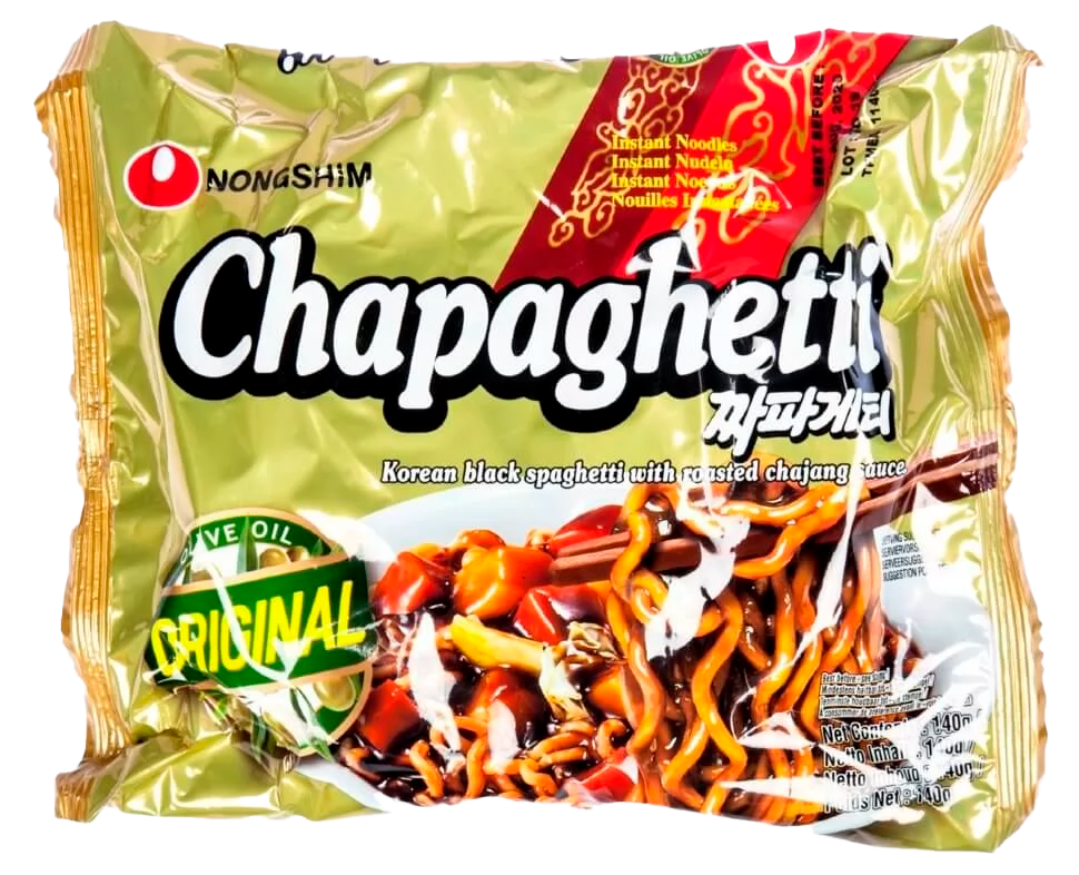 ᐉ Локшина Рамен із соусом із чорних бобів Chapagetti Nongshim 140 г ...