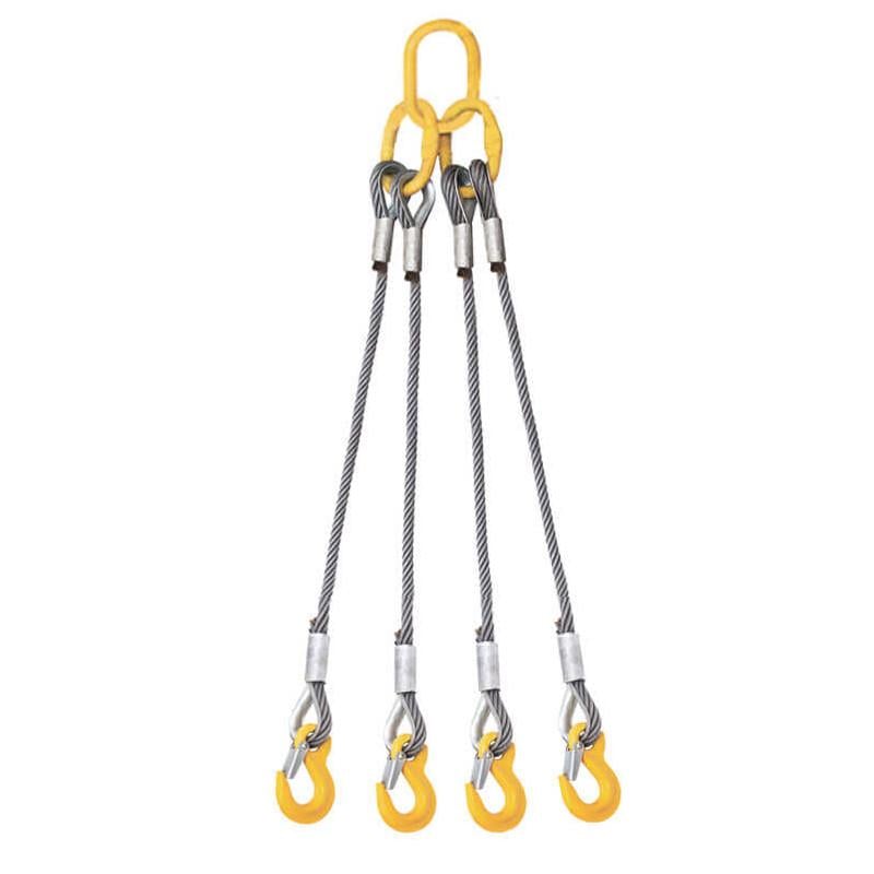 ᐉ Cтроп канатний чотирьохгілковий Load-Tech 4СК 1,6 т 1000 мм • Краща ціна в Києві, Україні ...