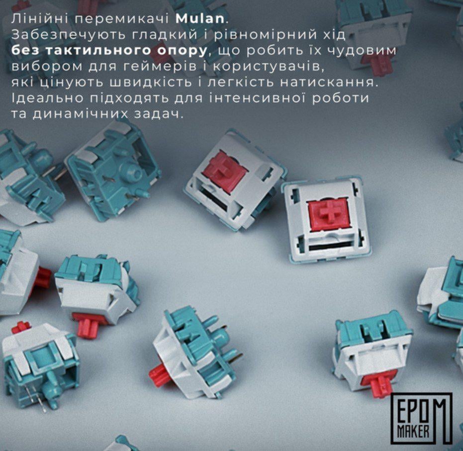 ᐉ Клавиатура игровая механическая беспроводная EPOMAKER EP-64 Black 2 ...