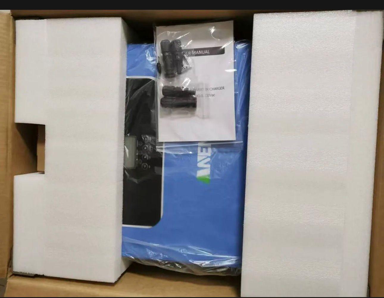 ᐉ Інвертор гібридний сонячний Anenji 11 кВт 48 В чиста синусоїда ...