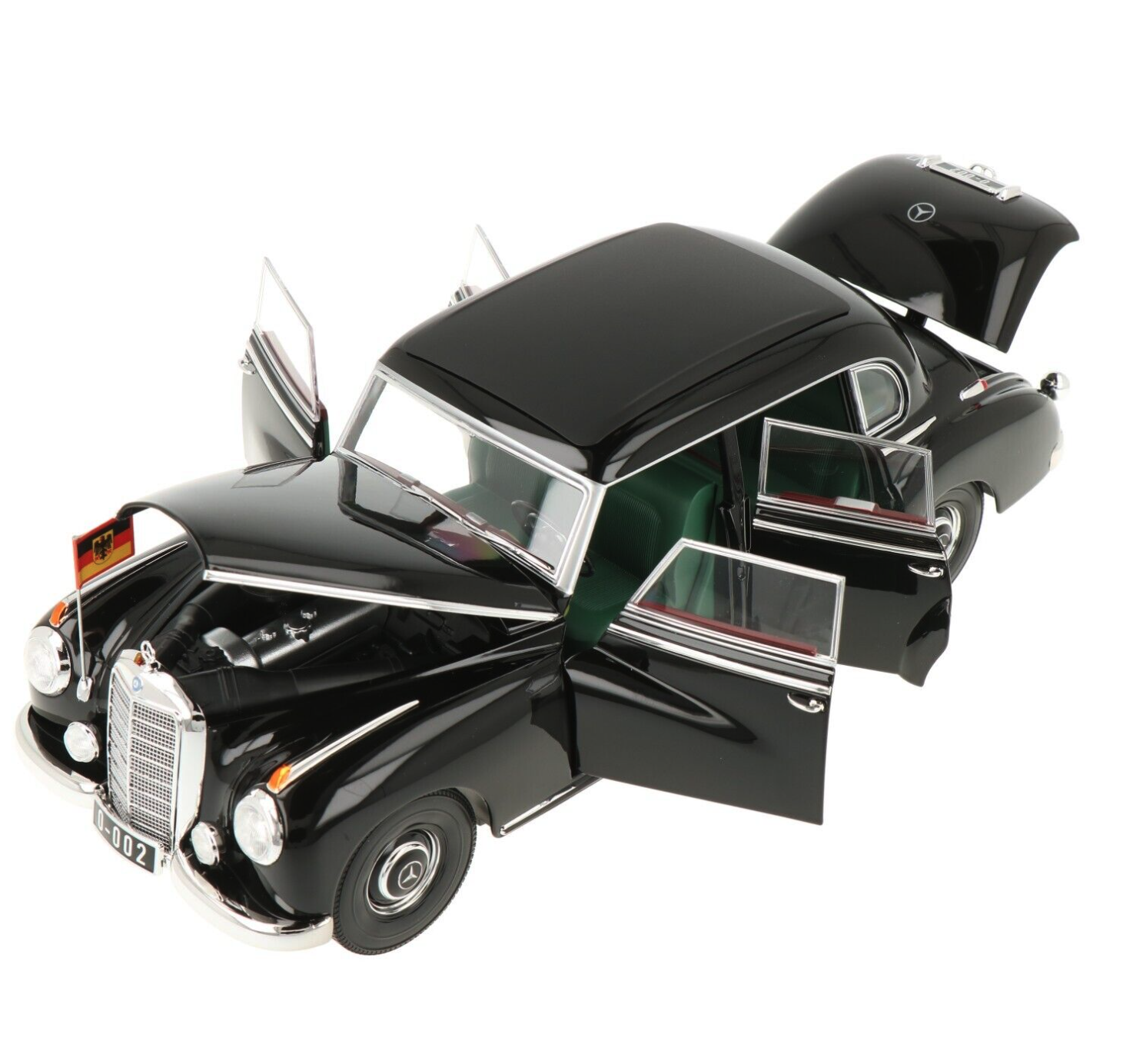 ᐉ Модель автомобиля Norev 1:18 Mercedes-Benz 300 W186 1955 Konrad ...