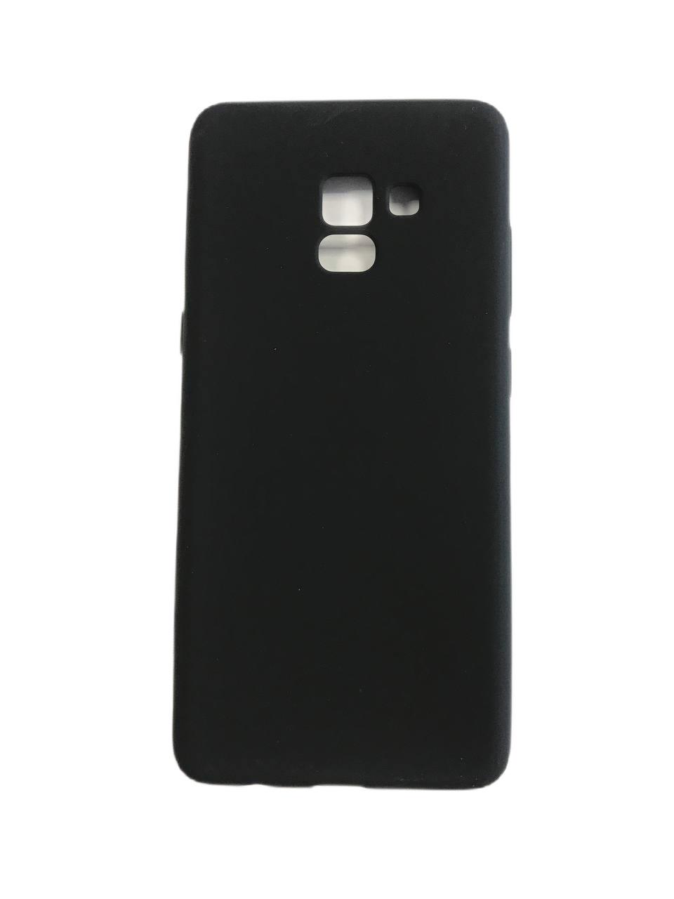 ᐉ Чехол силиконовый "Rock" для Samsung A730 / A8+ 2018 Черный • Купить ...
