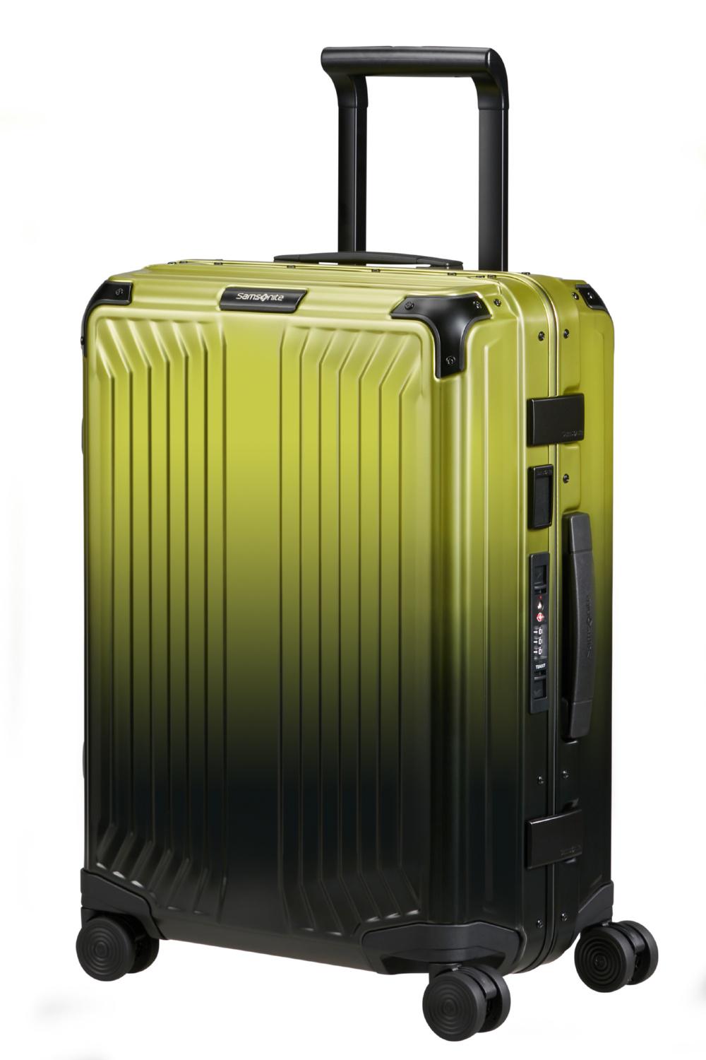 ᐉ Чемодан Samsonite LITE-BOX ALU 55х40х20 см Желтый (CS0*06001 ...