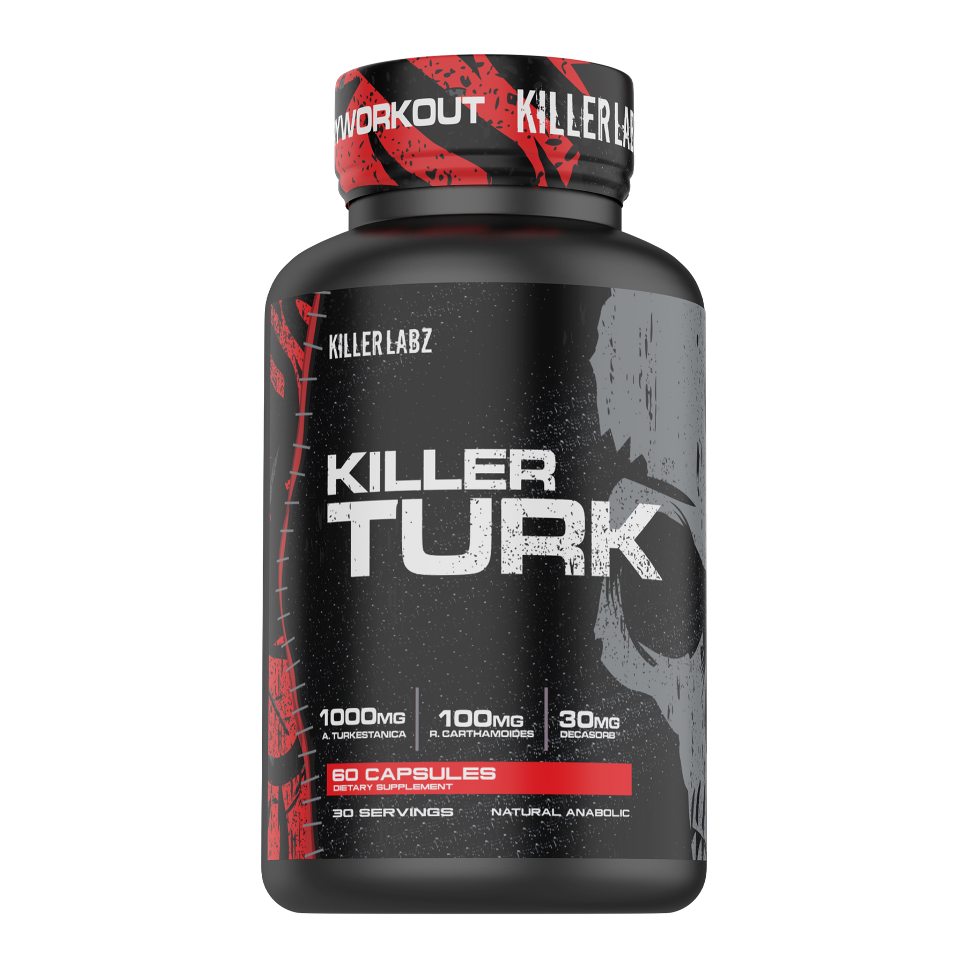 ᐉ Пищевая добавка Killer Labz Killer Turk Усилитель роста мышц 60 кап ...