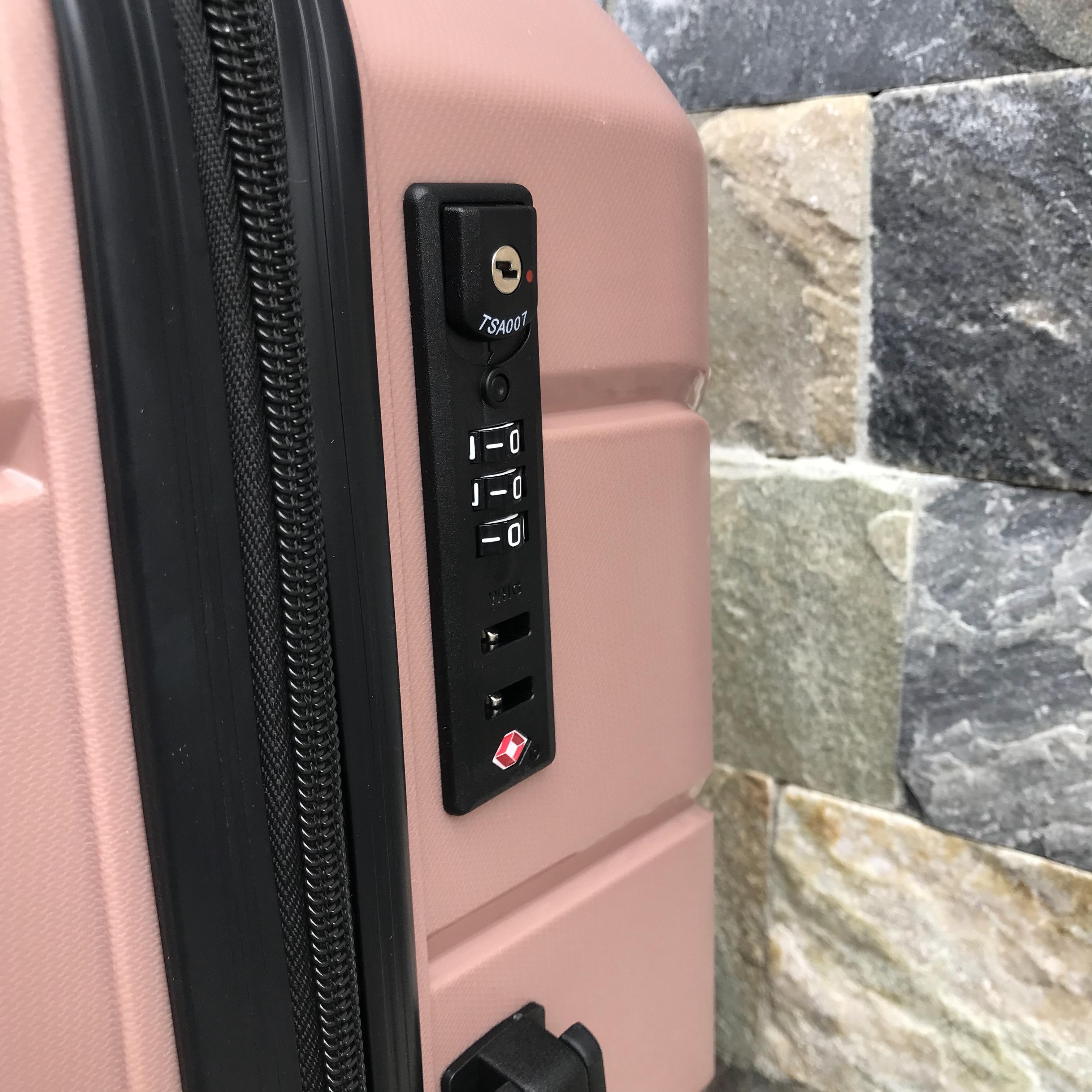 ᐉ Чемодан дорожный из полипропилена Wings PP05 M Розовое золото (7036016) • Купить в Киеве ...