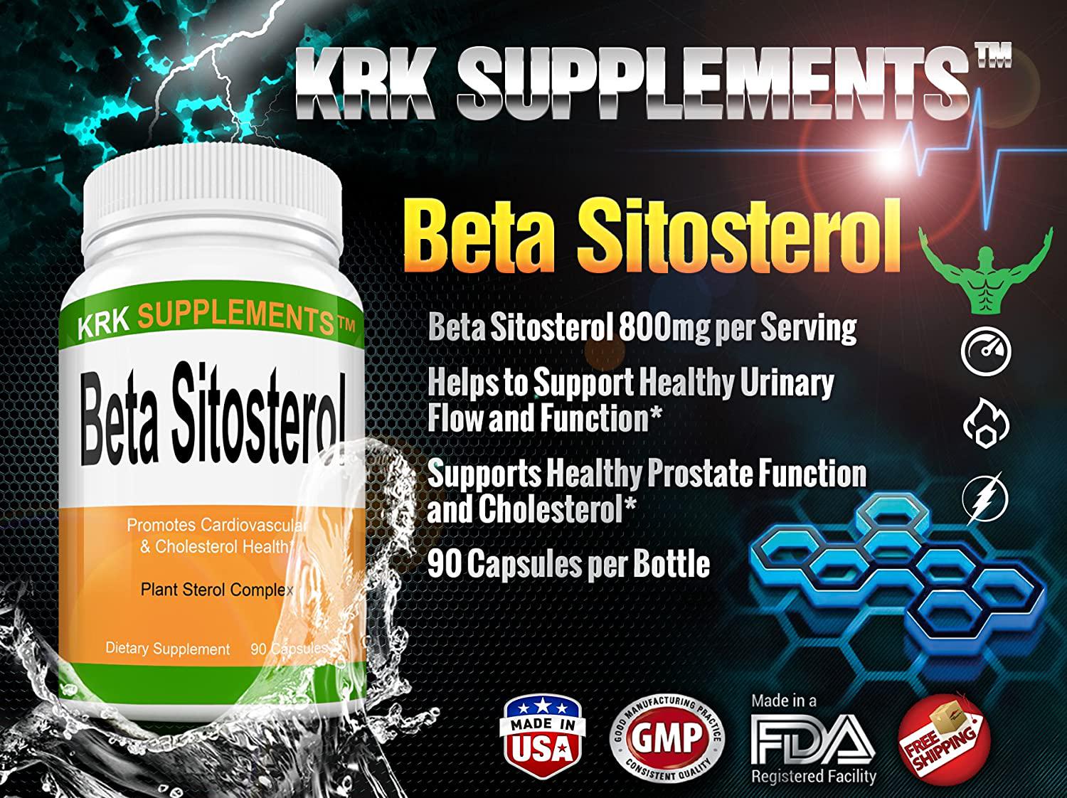 ᐉ Витамины Beta Sitosterol 800 мг 90 капсул • Купить в Киеве, Украине • Лучшая цена в Эпицентр