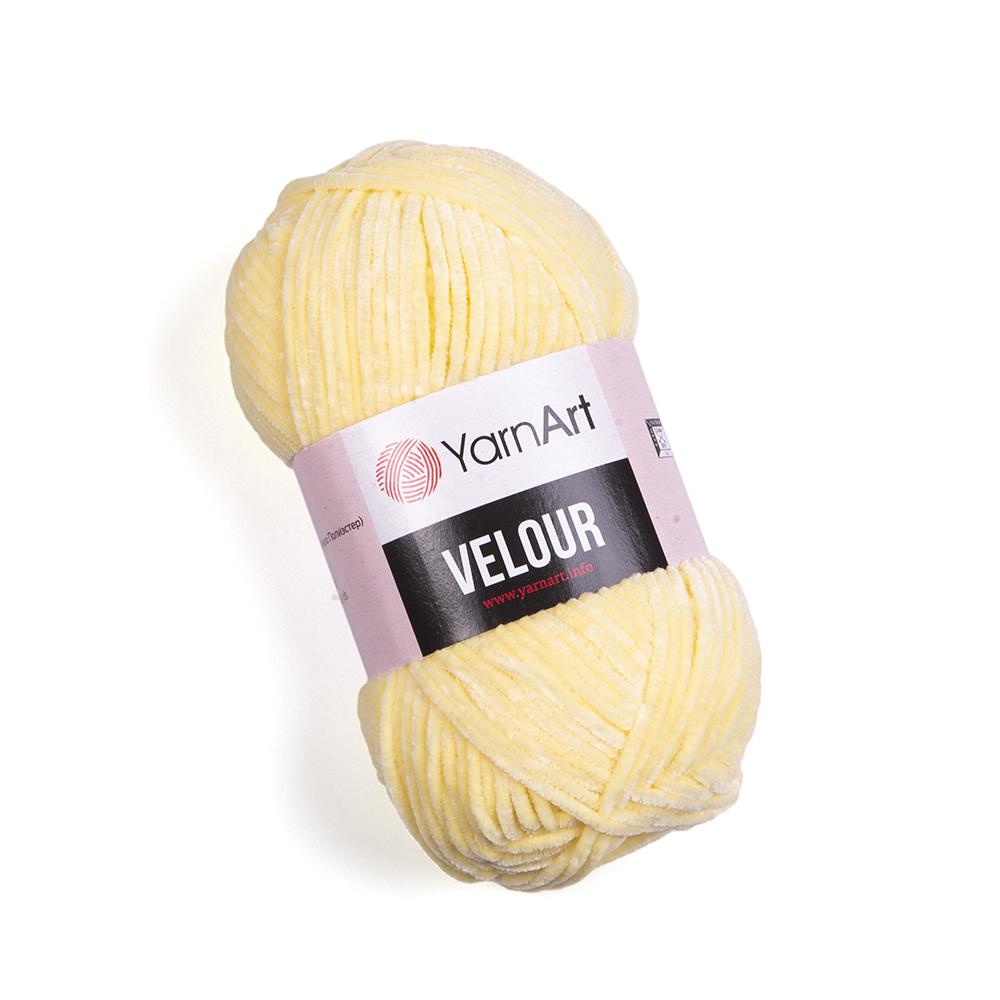 ᐉ Пряжа велюровая YarnArt Velour 844 шампань (2405)