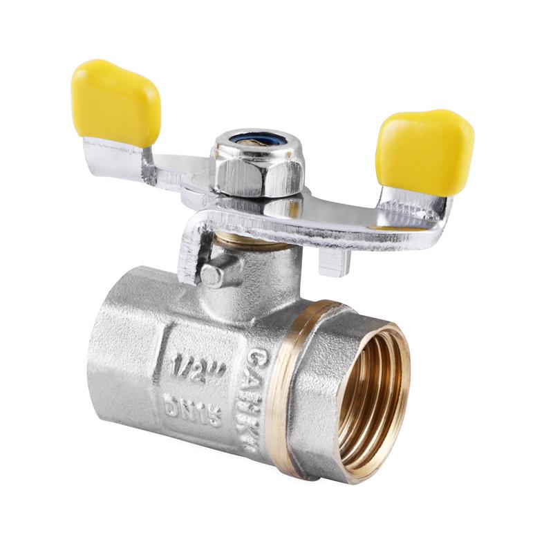 Кран кульовий СК 1/2" ГГБ газ 602 (WP0075) • Краща ціна в Києві ...