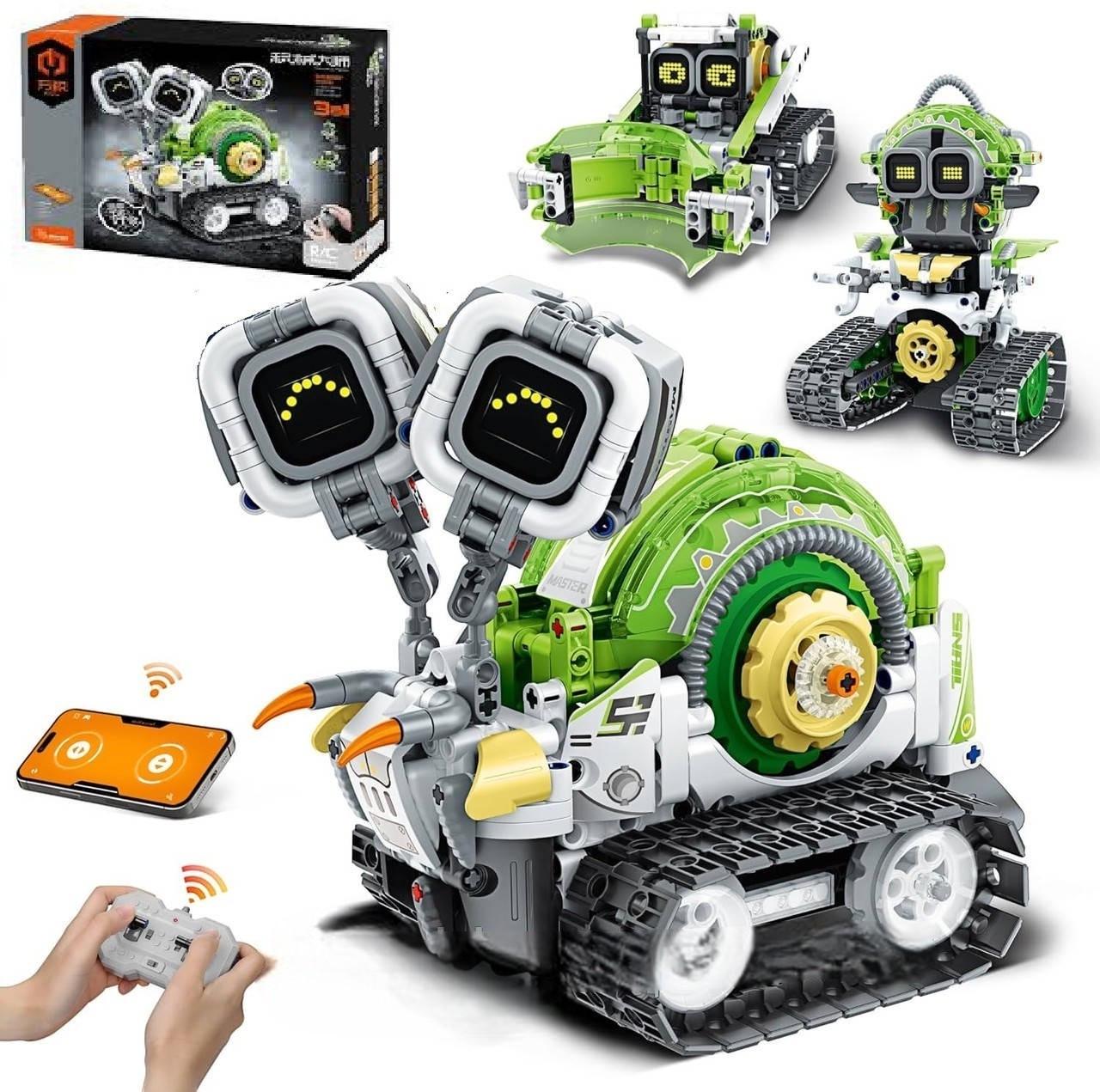 ᐉ Конструктор-трансформер STEM iM.Master Турбо Равлик 3в1 робот та ...