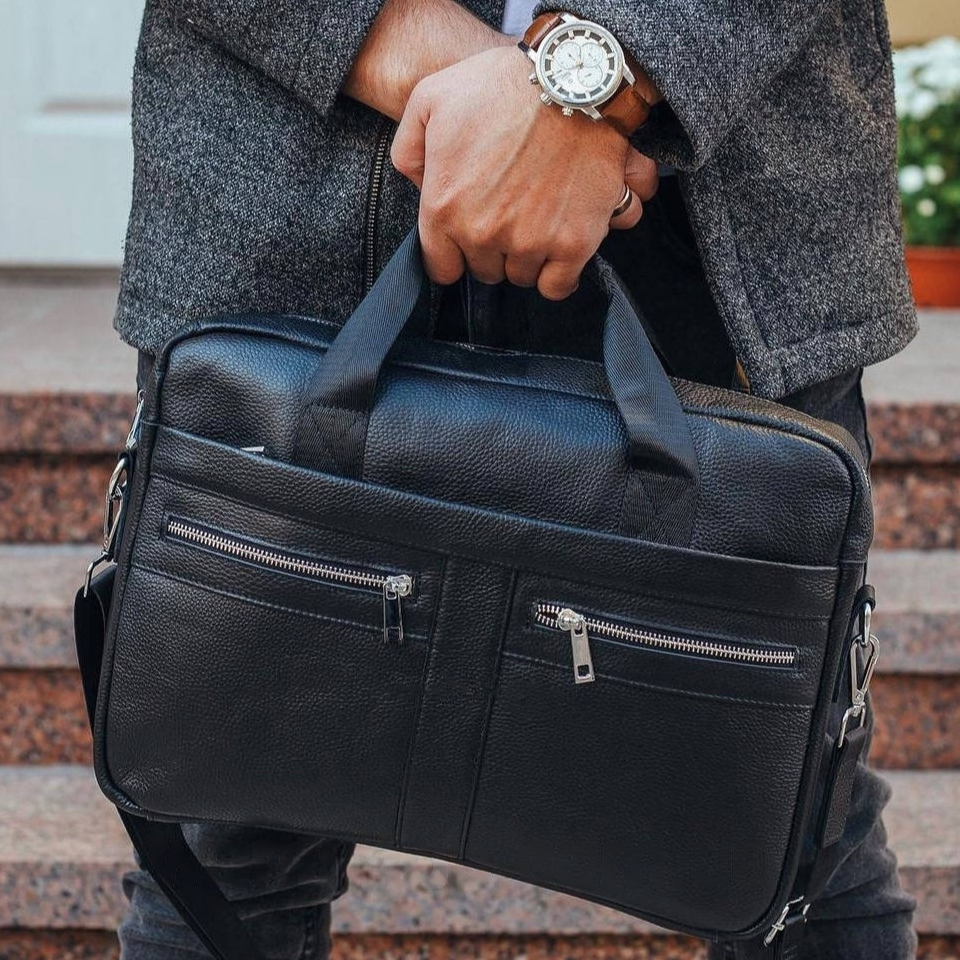 ᐉ Портфель-сумка чоловіча Tiding Bag для ноутбука та документів (GLD-2142) • Краща ціна в Києві ...