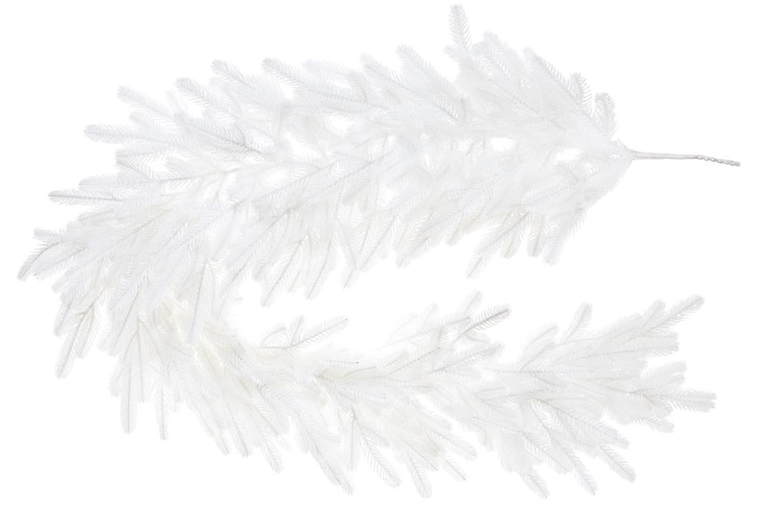 ᐉ Гирлянда хвойная BonaDi Жозефина белая 150 см (UT1-143) • Купить в Киеве, Украине • Лучшая ...