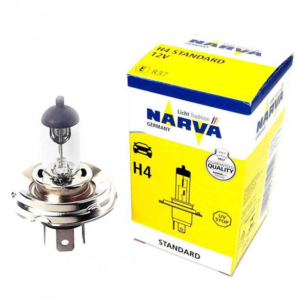 ᐉ Лампа Narva 12V H4 100/90W P45T [48904]