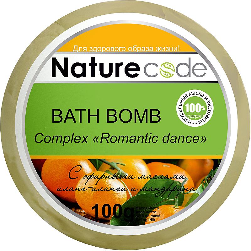 ᐉ Бомбочка для ванни Nature Code Romance dance 100 г • Краща ціна в Києві, Україні • Купити в ...