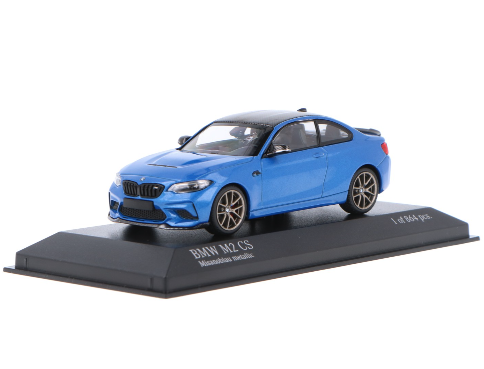 ᐉ Модель автомобиля Minichamps 1:43 BMW M2 F87 Coupe CS 2020 Blue Metallic (410021025) • Купить ...