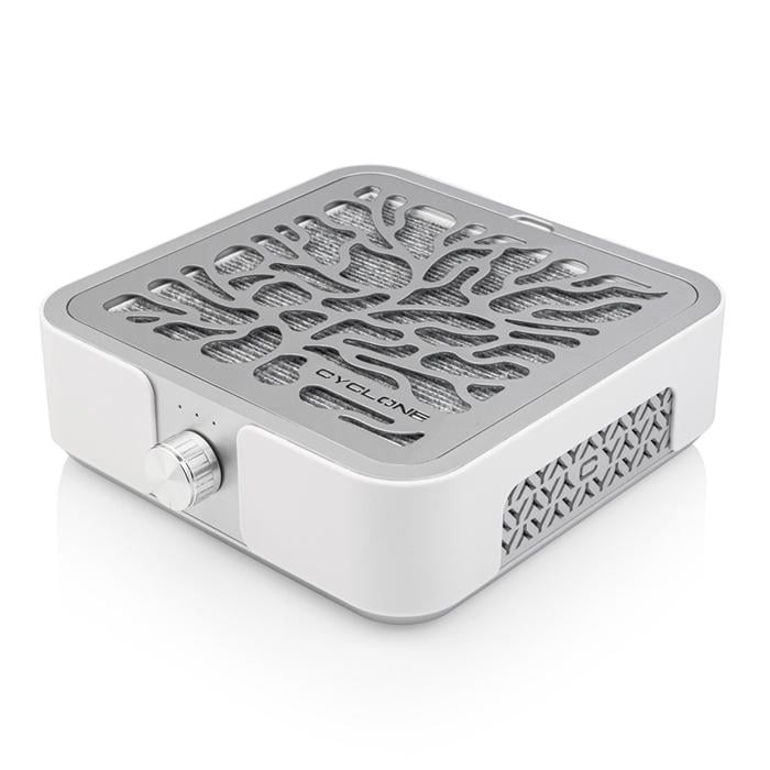 ᐉ Вытяжка CYCLONE X3 SILVER с угольным фильтром НЕРА для маникюра и ...