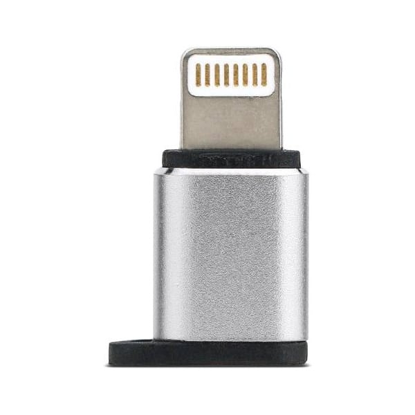 ᐉ Перехідник Remax Visual MicroUSB Lightning Silver (RA-USB2) • Краща ціна в Києві, Україні ...
