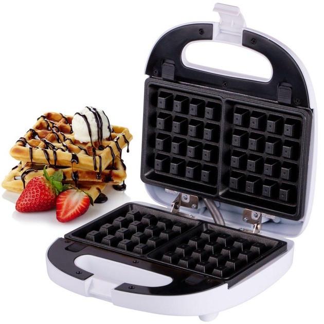 ᐉ Вафельница электрическая RIAS WQ-607 750 W White (3_04995) • Купить в Киеве, Украине • Лучшая ...