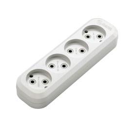 ᐉ Колодка Makel без заземления 4 гнезда