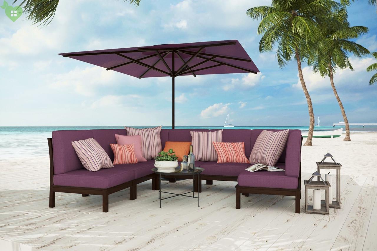 ᐉ Ткань для садовой беседки BIG YETI 83377v5 Orange/Red (ldom6449 ...