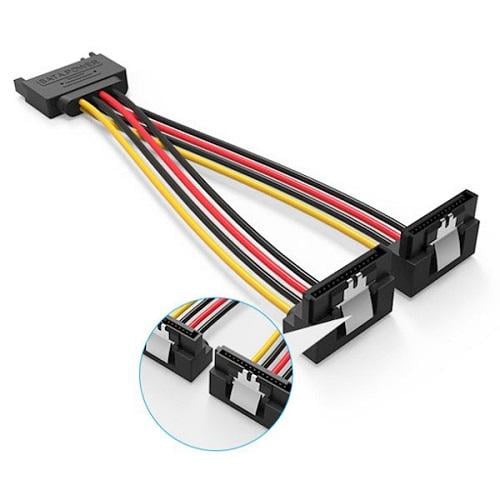 ᐉ Кабель Serial ATA Male-2xSata Female Vention KDBBB Черный (574975 ...