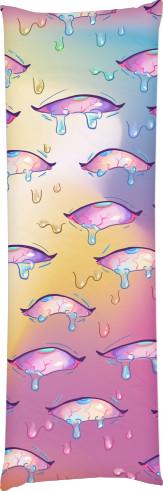 ᐉ Подушка дакимакура Ahegao Ахэгао 50х150 см (13545829) • Купить в ...