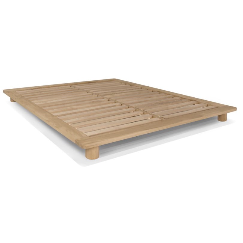 ᐉ Кровать двуспальная из массива дерева бук Woodman Cone 160х200 см без ...