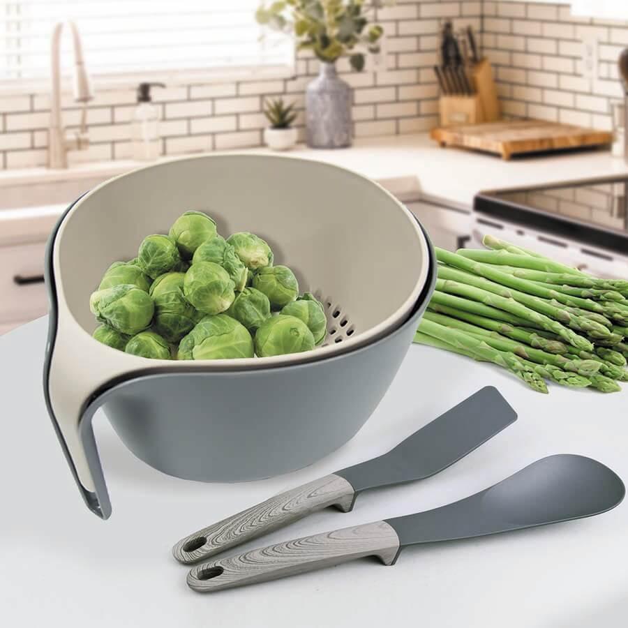 ᐉ Друшляк і чаша для змішування 2в1 Maestro MR-1685 (1798815394 ...