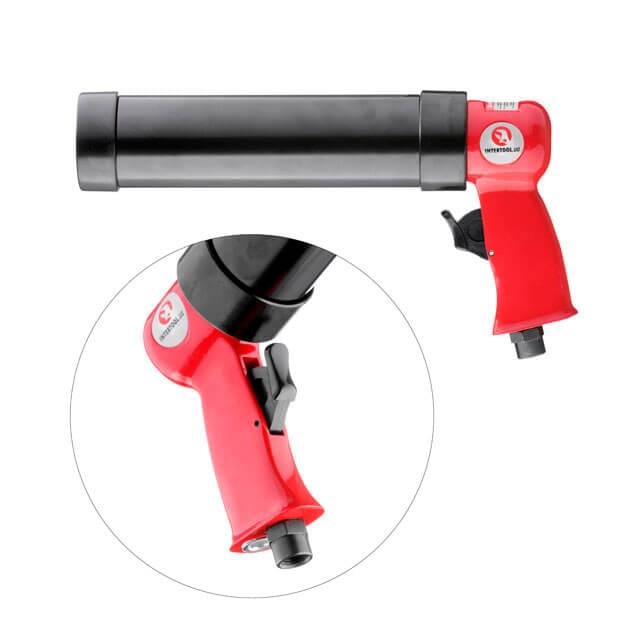 ᐉ Пістолет для видавлювання силікону Intertool PT-0601 пневматичний (108625) • Краща ціна в ...