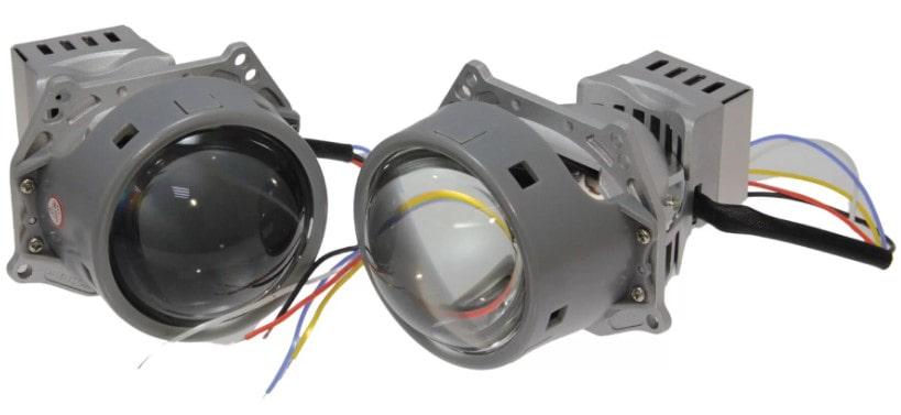 ᐉ Лінзи автомобільні світлодіодні Kamiso Aozoom LED ALPD-11-02 Dragon Knight Bi-LED 47/63W ...