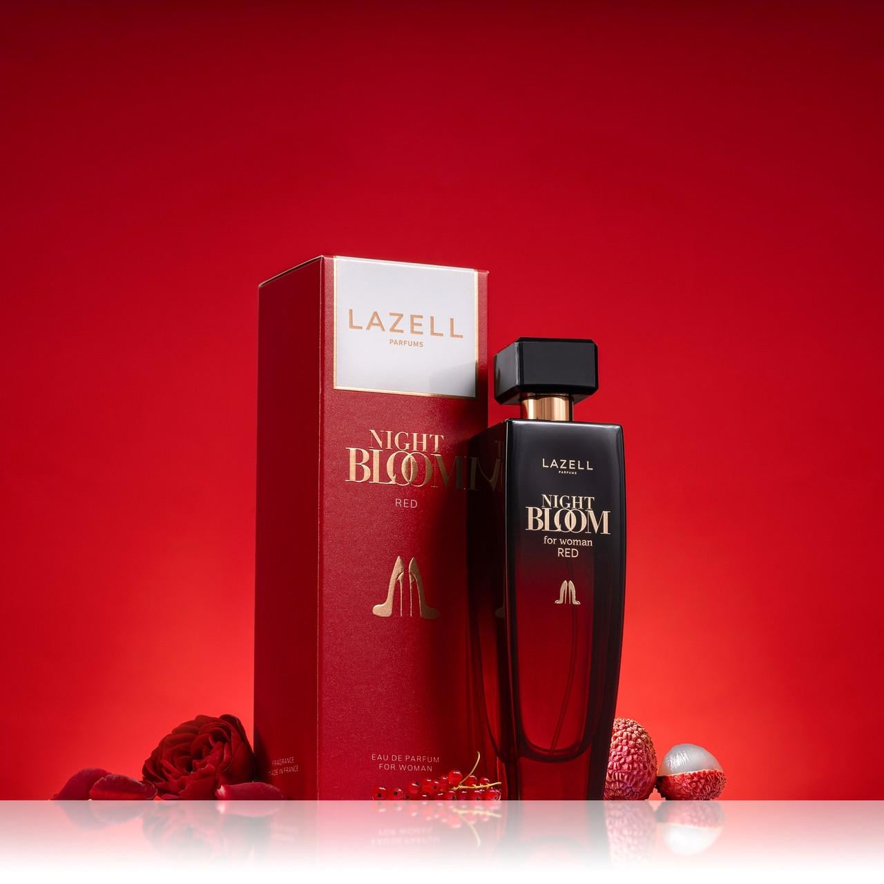ᐉ Парфюмированная вода для женщин Lazell Night Bloom Red 100 мл ...