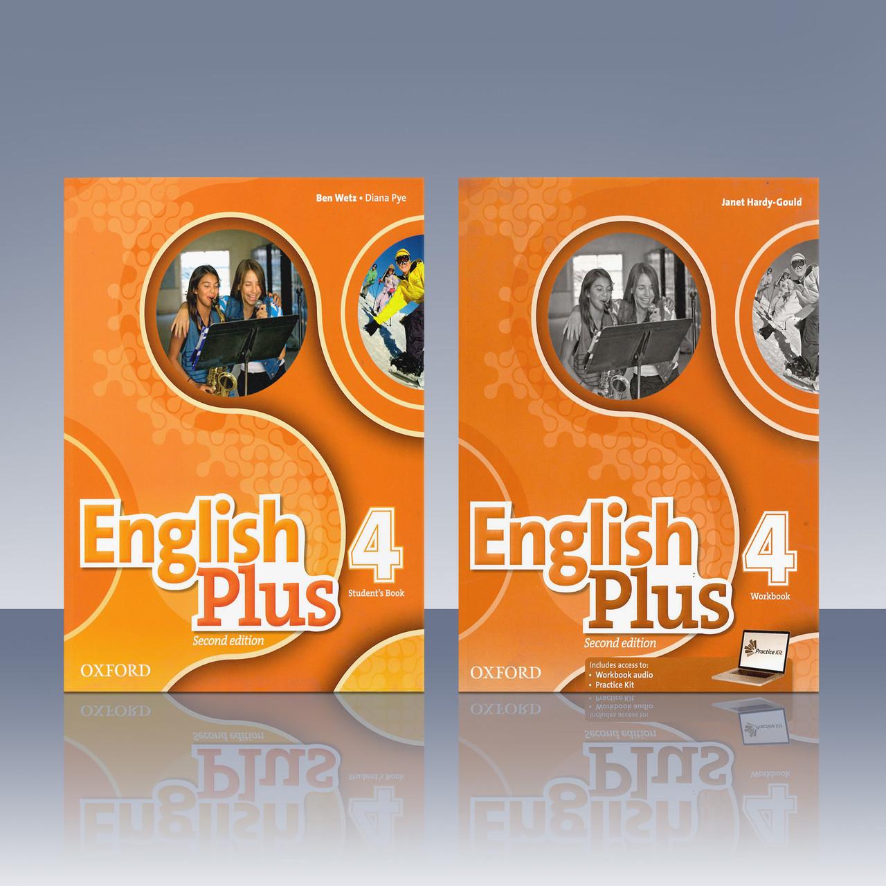ᐉ Учебник и рабочая тетрадь English Plus 4 Second Edition Student's ...