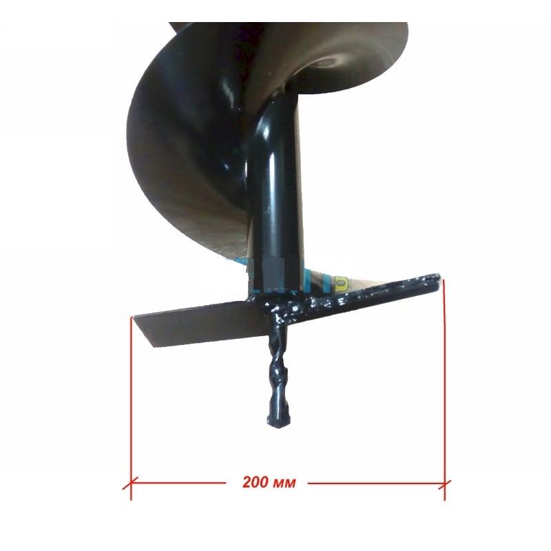 ᐉ Мотобур Craft-tec PRO EA-200 в комплекте 1 шнек 200 мм и удлинитель ...