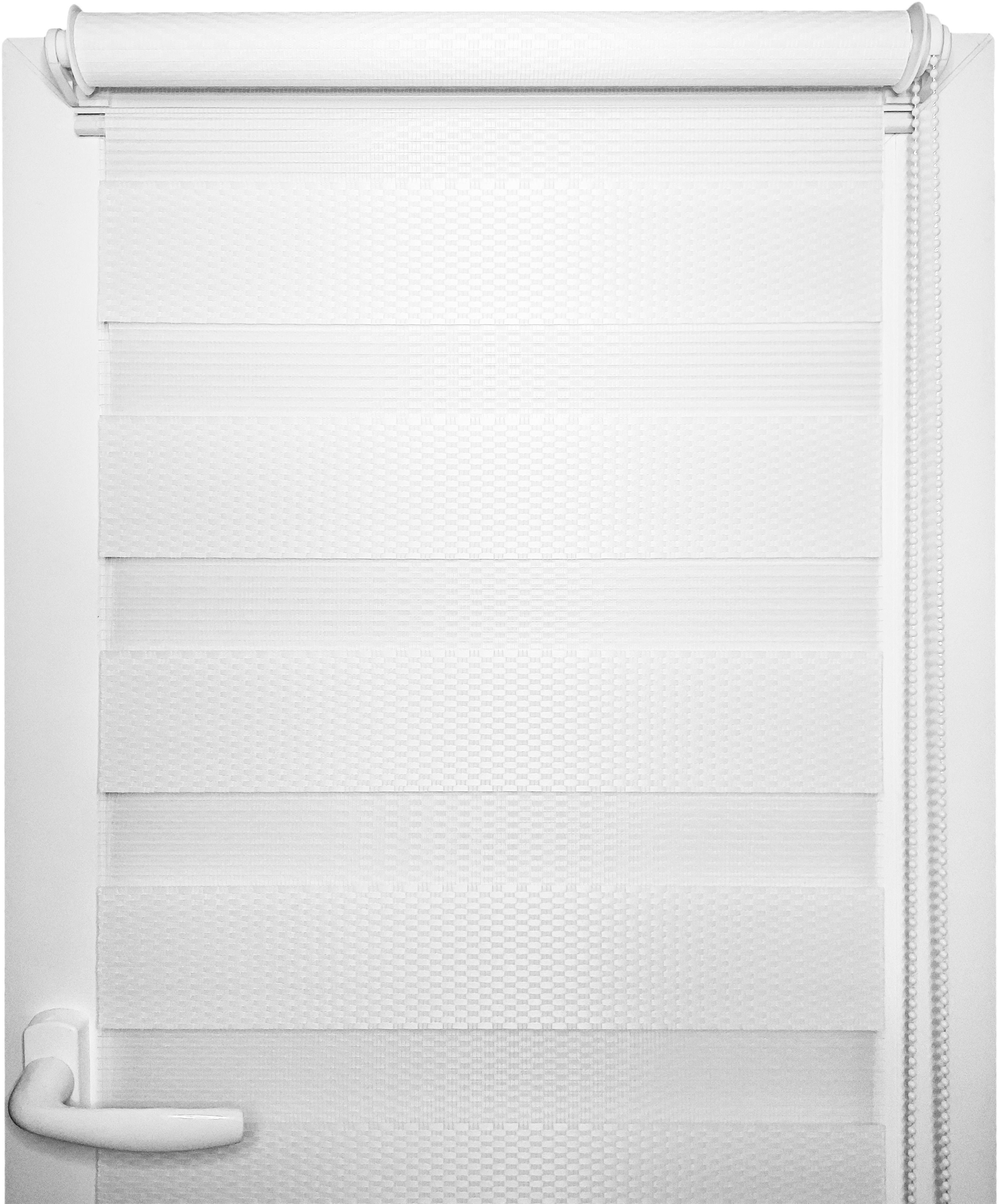 ᐉ Ролета день-ніч Bigimot 130x170 см Білий преміум (GY01-001-130 ...