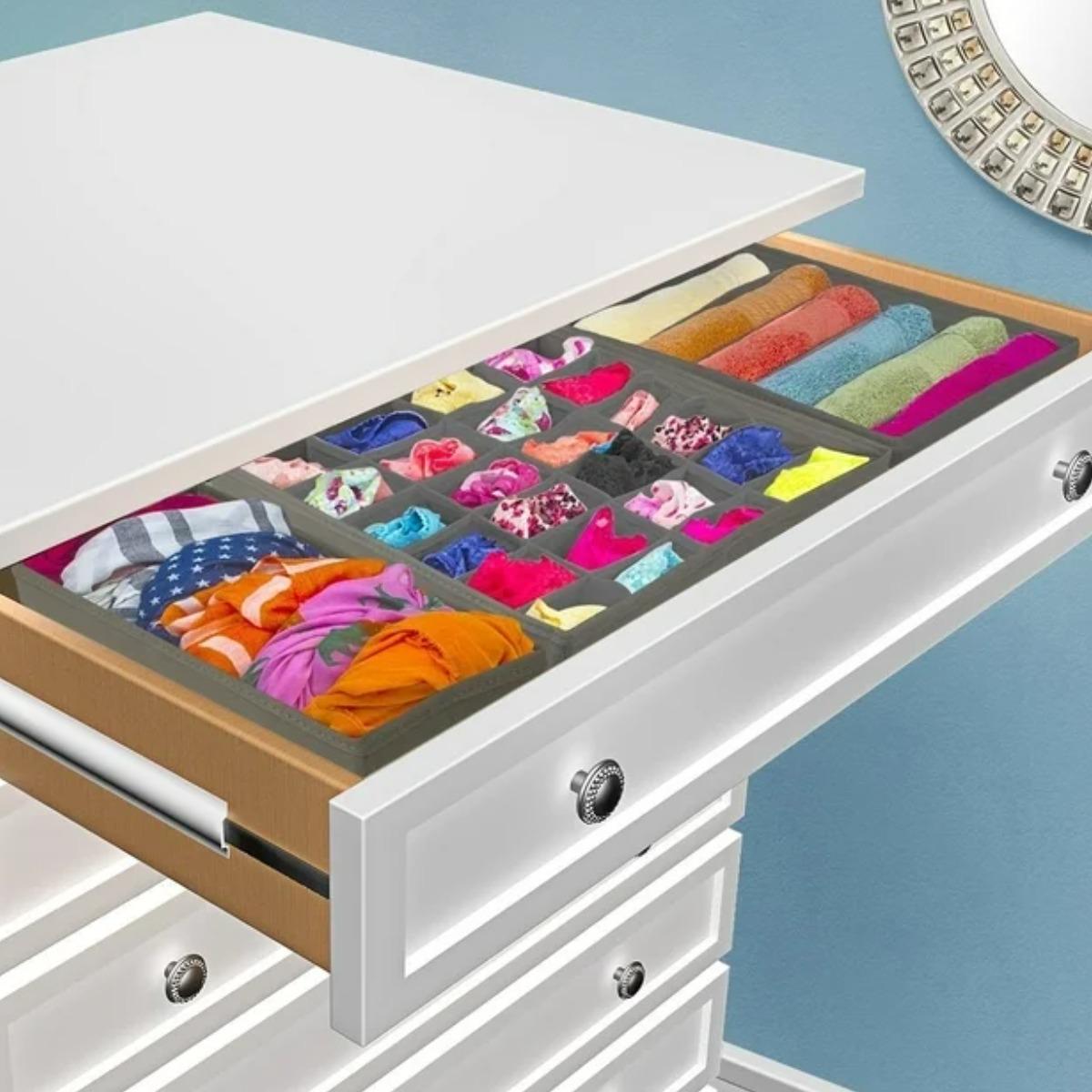 ᐉ Набір коробок органайзерів для зберігання білизни Home 4 предмета 323210 • Краща ціна в