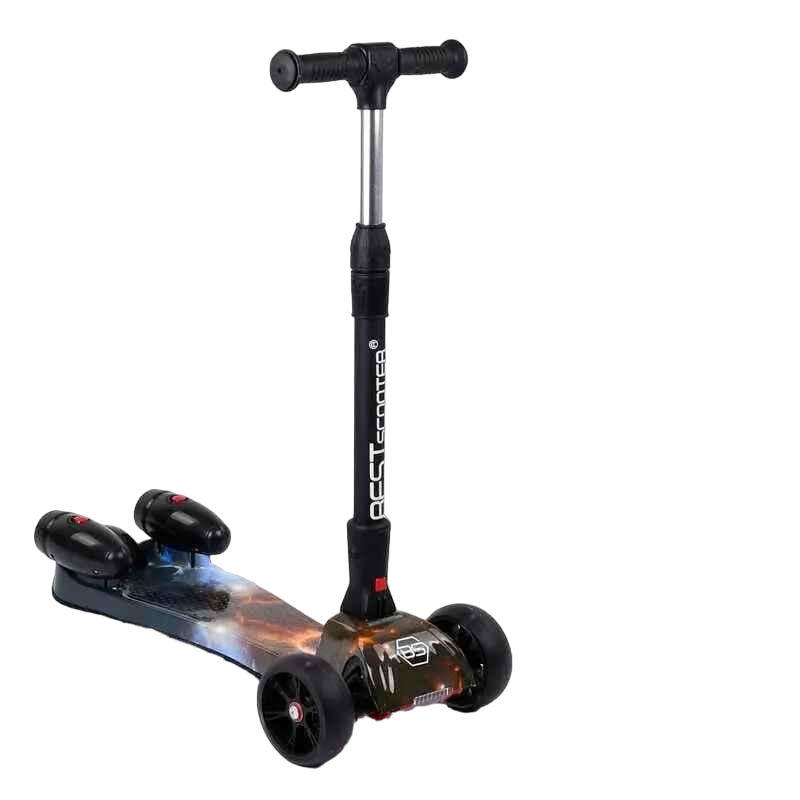 ᐉ Самокат трехколесный Best Scooter Maxi 65884 с турбинами (65884_allbNM)
