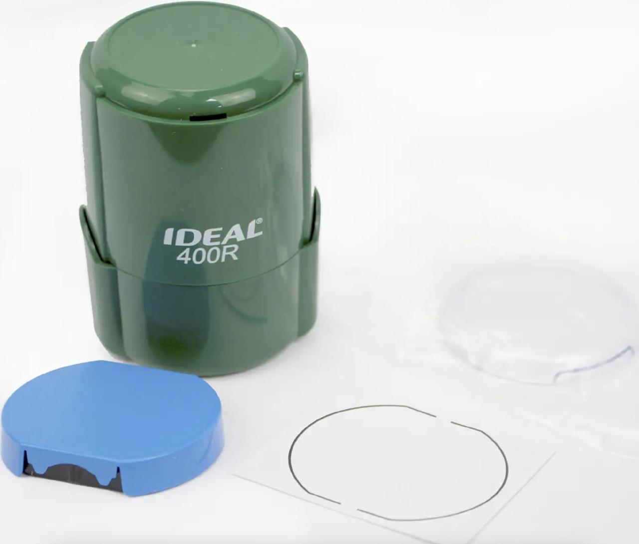 ᐉ Печатка ФОП на автоматичному оснащенні Ideal 400R з ковпачком Темно-зелений (ФОП6/400R/DG ...