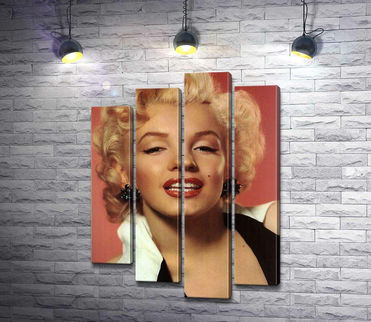 ᐉ Модульная картина Artposter Мэрилин Монро Marilyn Monroe позирует для первого номера журнала