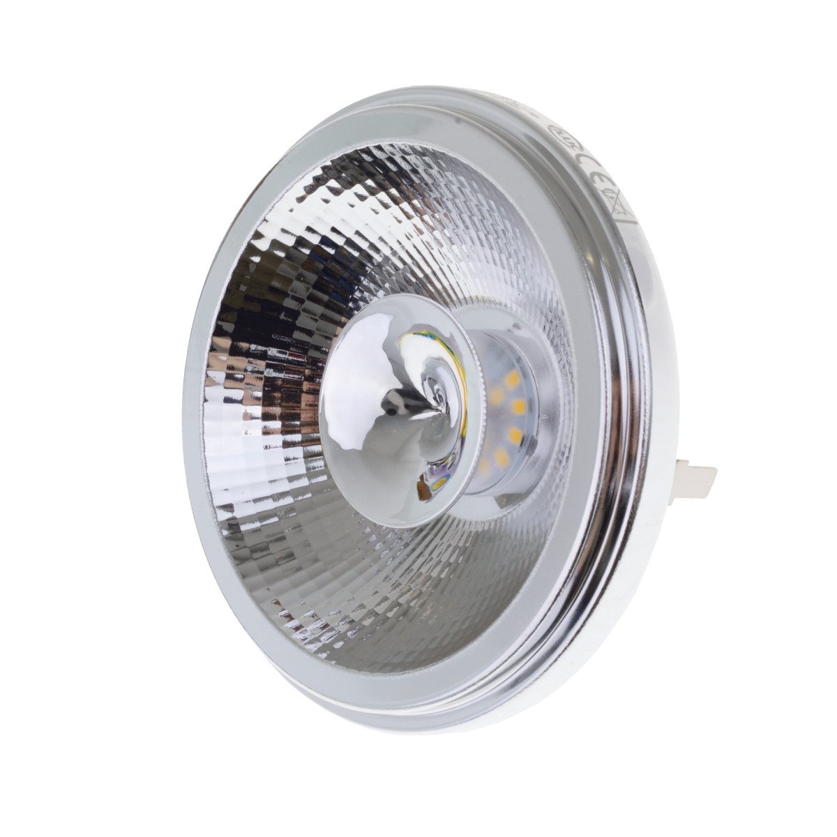 ᐉ Лампа светодиодная Brille G53 LED 12W NW AR111 AC/DC 12V (33-676 ...