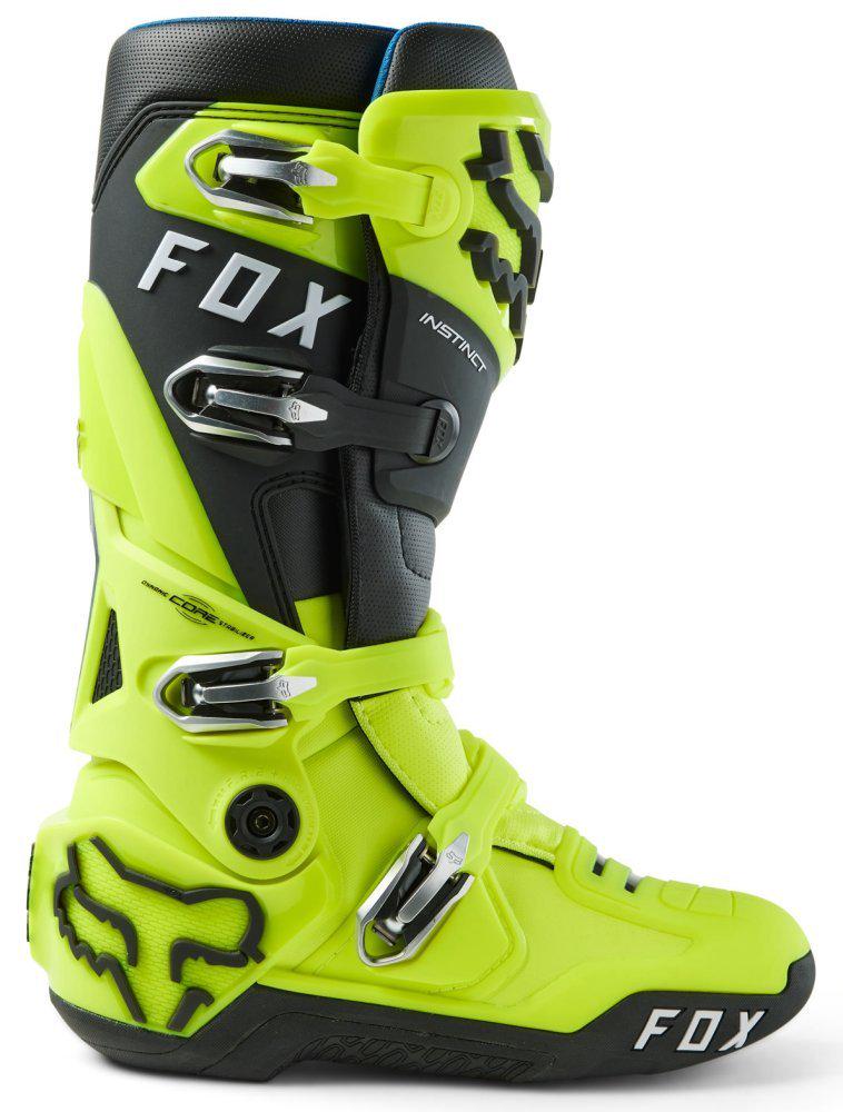 ᐉ Мотоботи Fox INSTINCT 2.0 Boot р. 41 Flo Yellow (35060) • Краща ціна ...