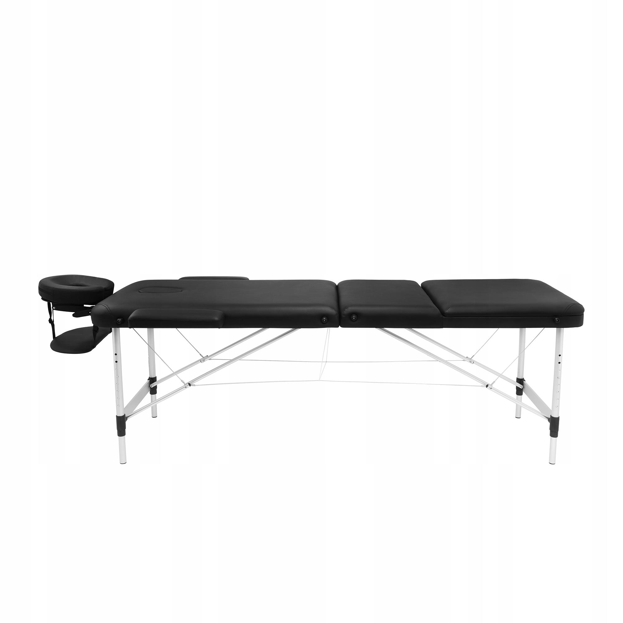 ᐉ Массажный стол складной 4fizjo Massage Table+ Alu W60 Black (P ...