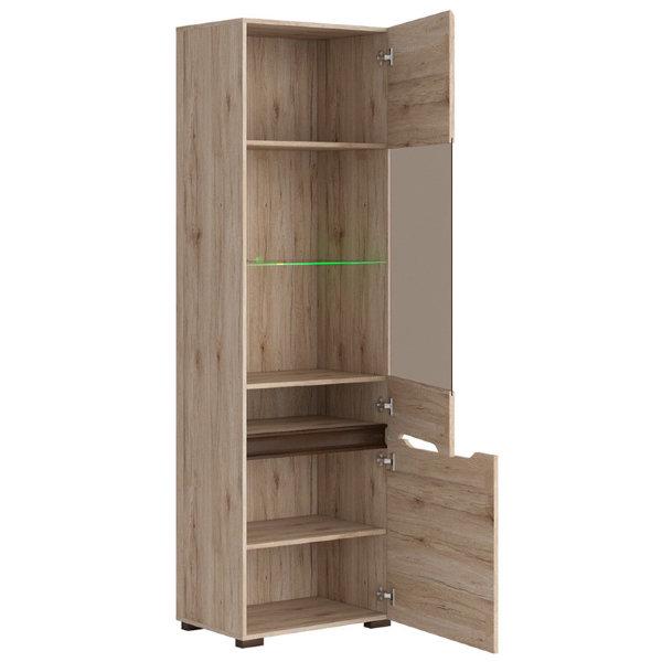 ᐉ Витрина двухдверная Gerbor Ельпасо REG1W1D из ДСП Дуб Сан-ремо • Купить в Киеве, Украине ...