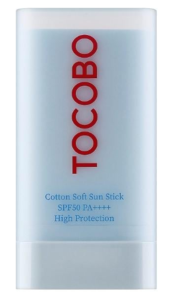ᐉ Крем сонцезахисний у стіку TOCOBO Cotton Soft Sun Stick SPF50+ PA ...