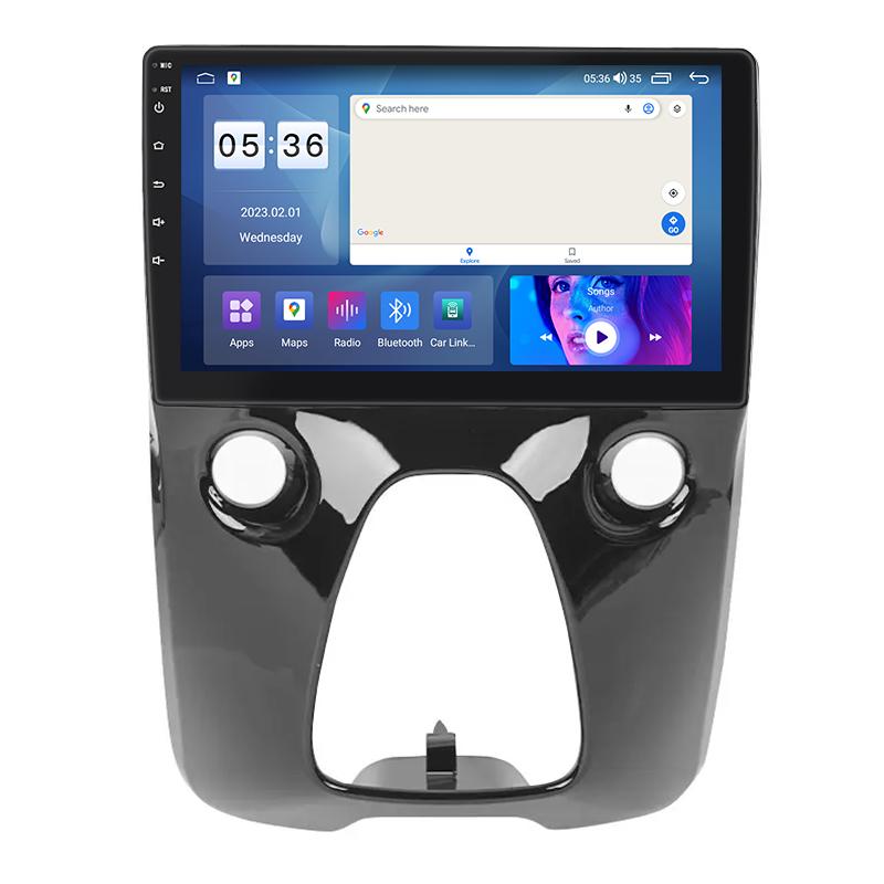 ᐉ Автомагнітола штатна Lesko Prime для Toyota Aygo II 2014-2018 р. CarPlay/4G/Wi-Fi/GPS 2/32 GB ...