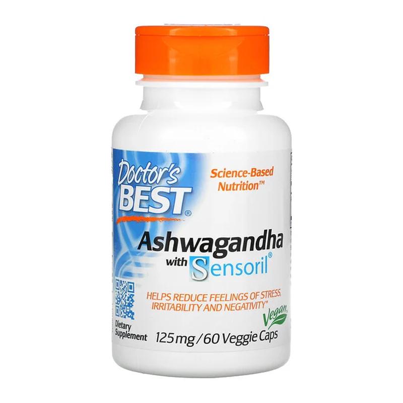 ᐉ Ашвагандха Doctor's Best Ashwagandha with Sensoril 125 мг 60 капс ...