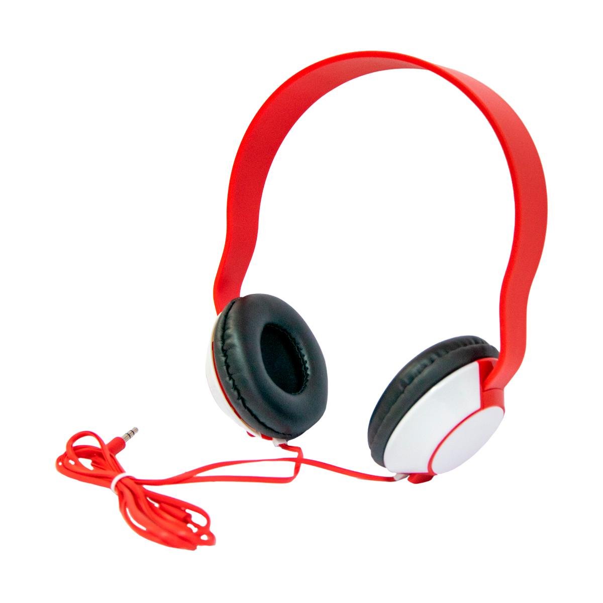 ᐉ Наушники проводные с микрофоном Peflect SH-35 Красный (1009701-Red)
