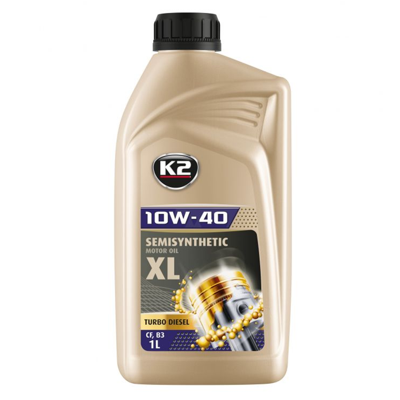 ᐉ Мастило моторне K2 Semisynthetic Motor Oil SL/CF XL 10W-40 Turbo Diesel 1 л • Краща ціна в ...