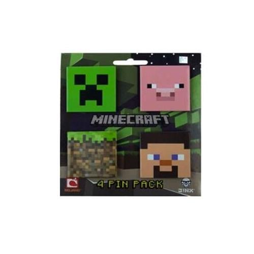 ᐉ Значки Майнкрафт Jinx Minecraft Badges 4 шт. • Краща ціна в Києві ...