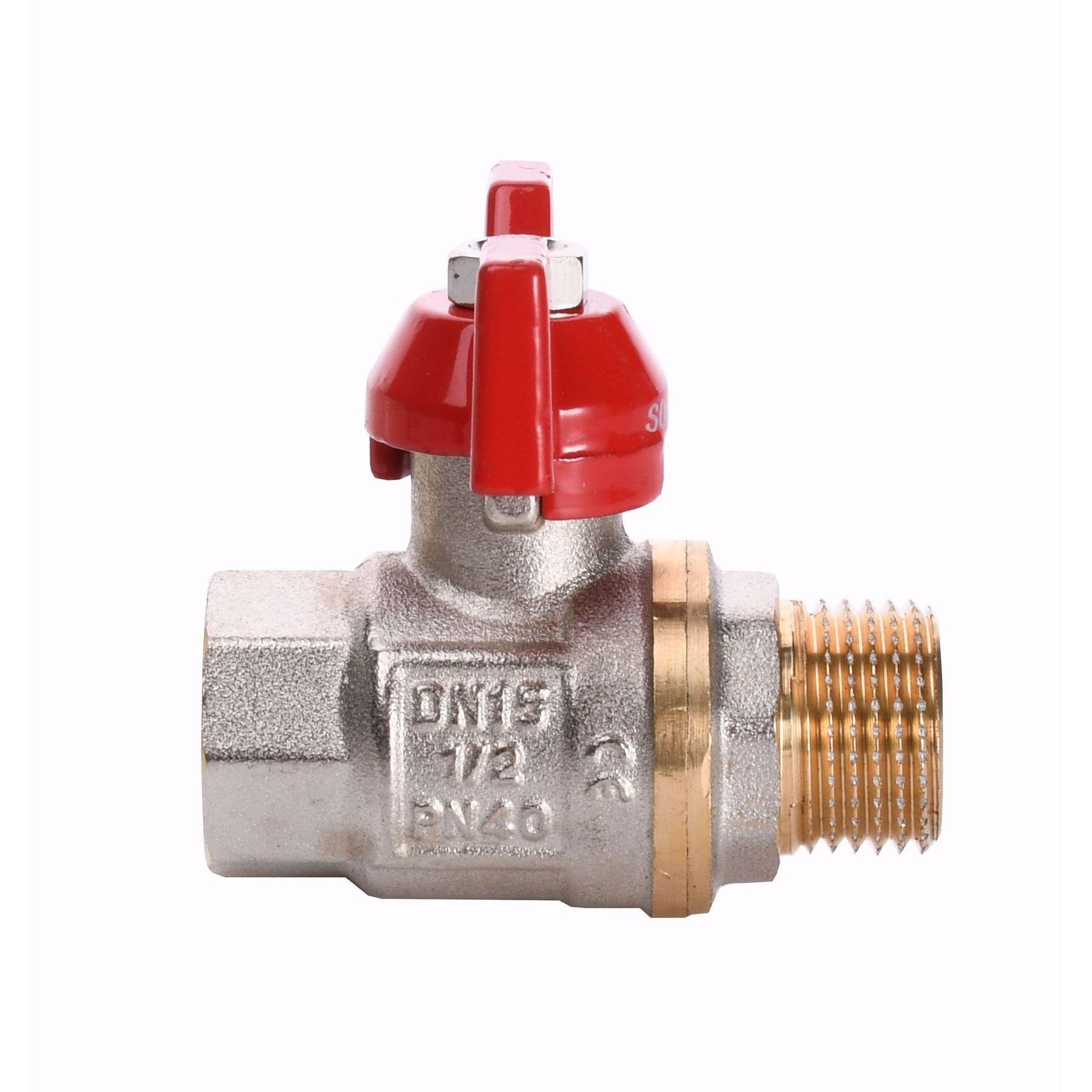 ᐉ Кран шаровый прямой Solomon 1/2″ НВ КБ PN40 B1008 (000000539 ...