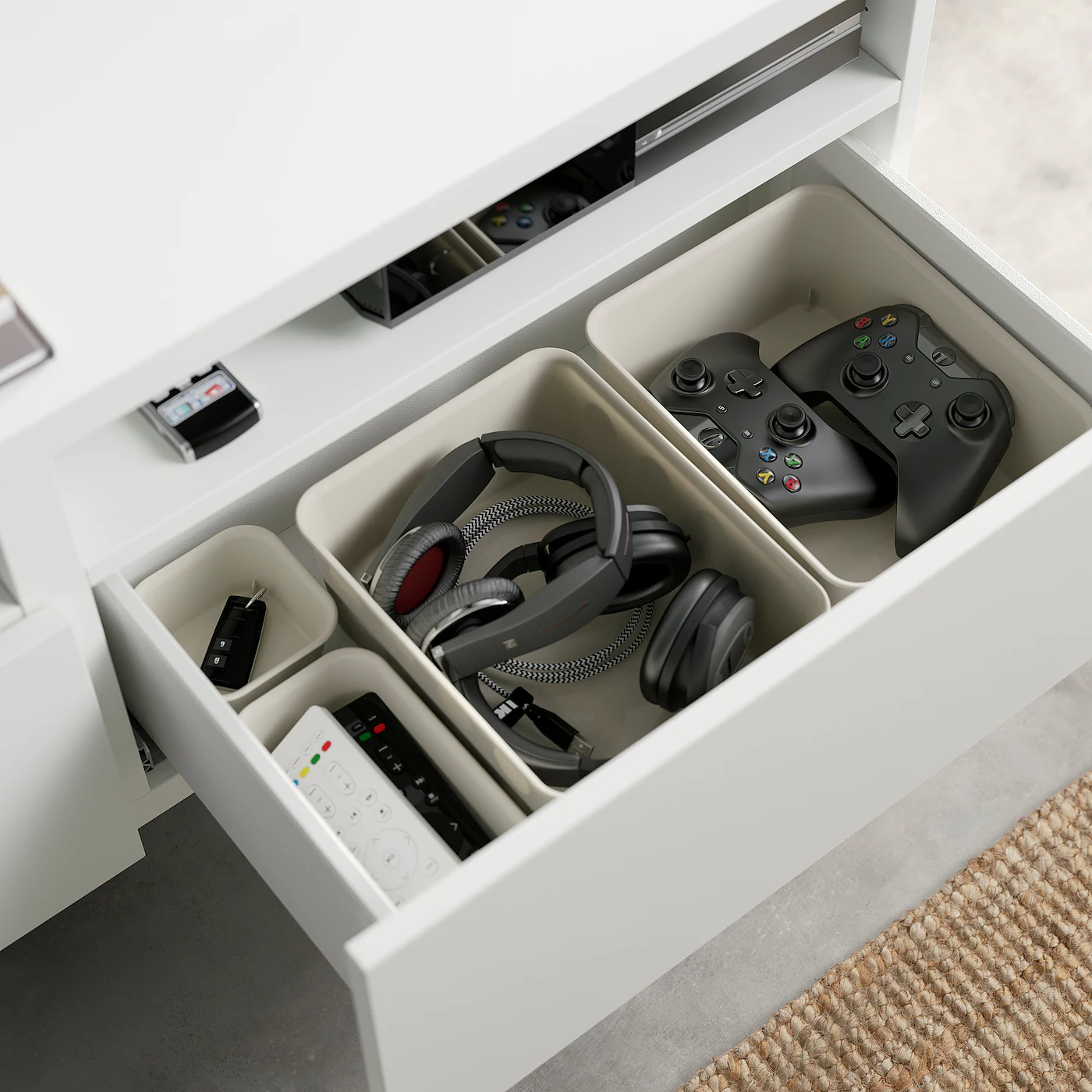 ᐉ Тумба под телевизор IKEA Besta Vasterviken/Stubbarp 240х42х230 см ...